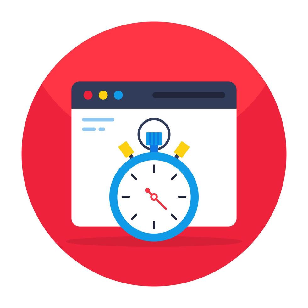 Modern design icon of web speed 13462577 Vector Art at Vecteezy