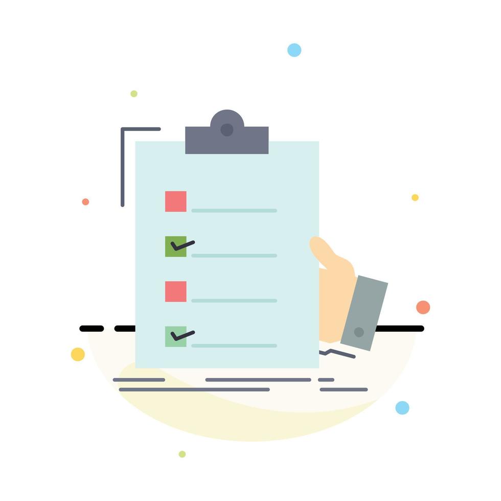 checklist check expertise list clipboard Flat Color Icon Vector ... checklist check expertise list clipboard Flat Color Icon Vector ...