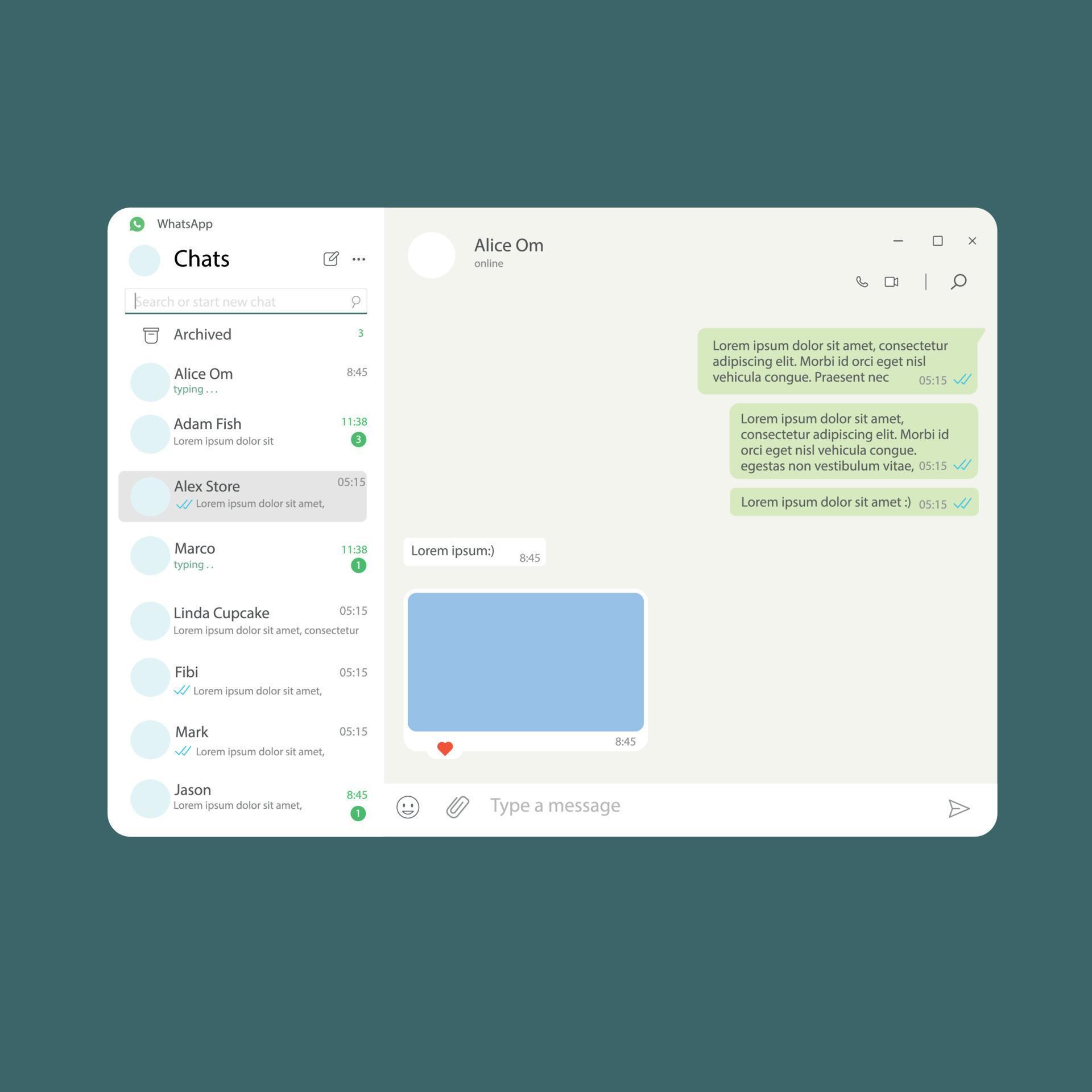 Whatsapp Interface Template For Computer PC Web Version Of Whatsapp whatsapp-interface-template-for-computer-pc-web-version-of-whatsapp