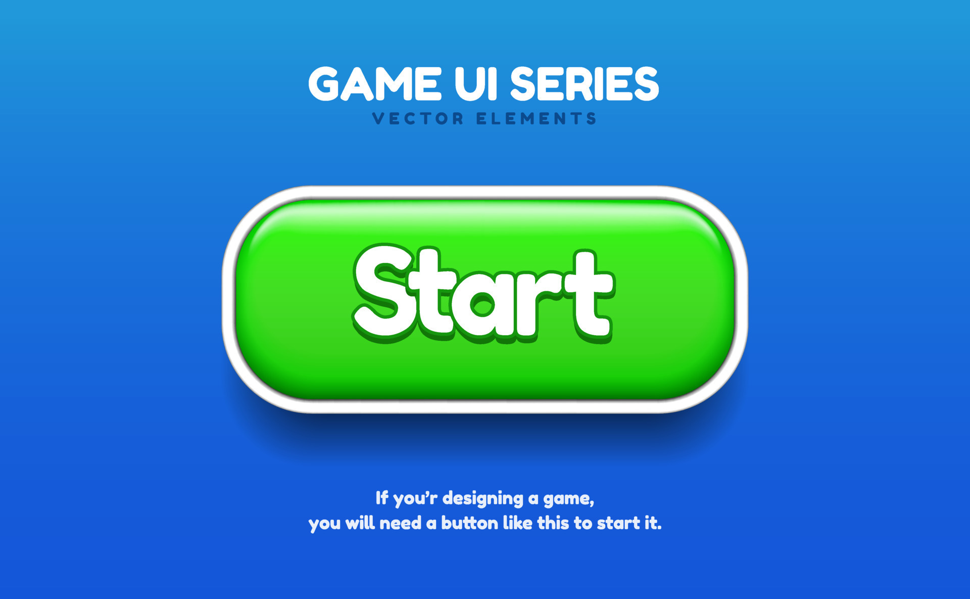 3D play or start button like bubble or candy for mobile game ... 3D play or start button like bubble or candy for mobile game ...