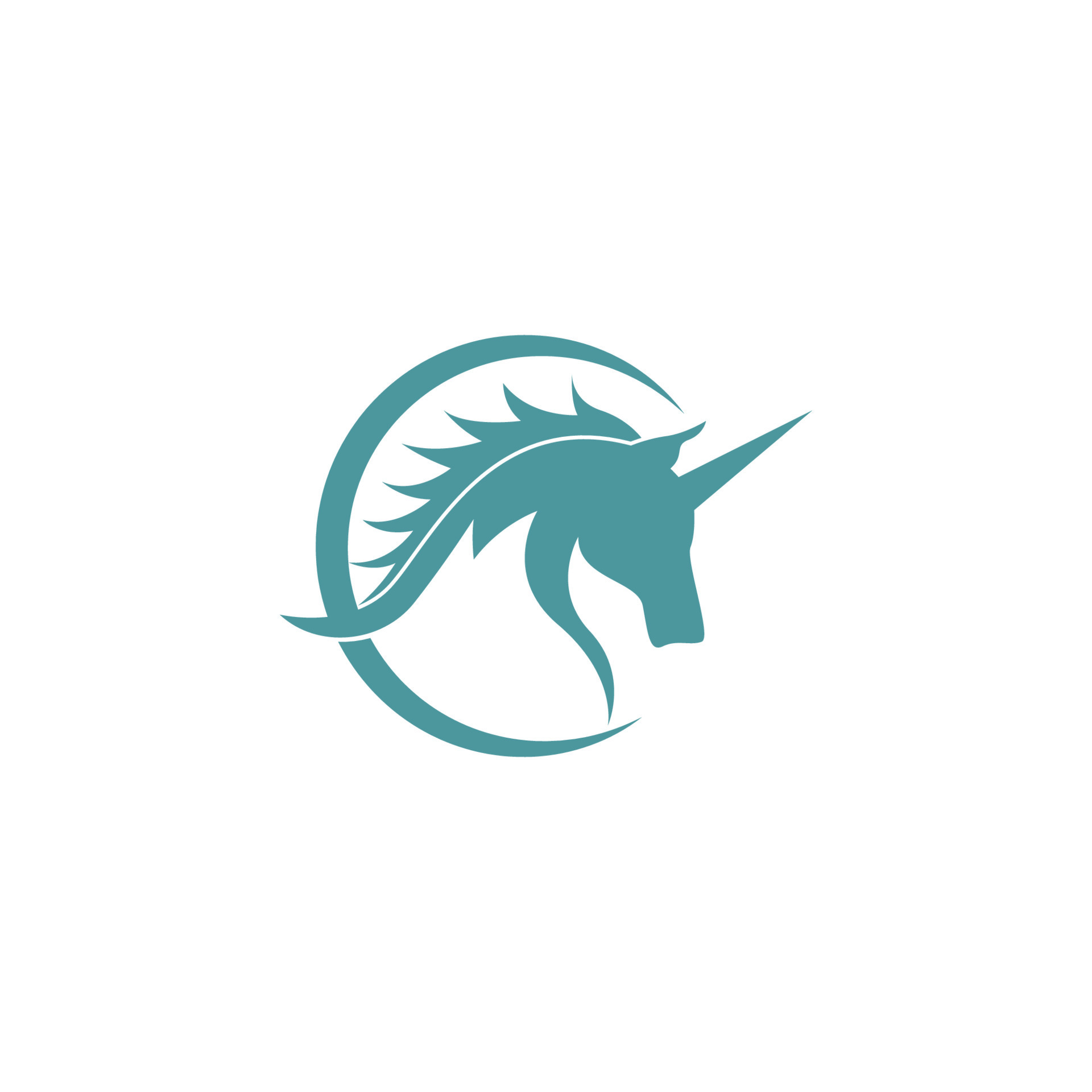 Unicorn logo icon design illustration 13480721 Vector Art at Vecteezy