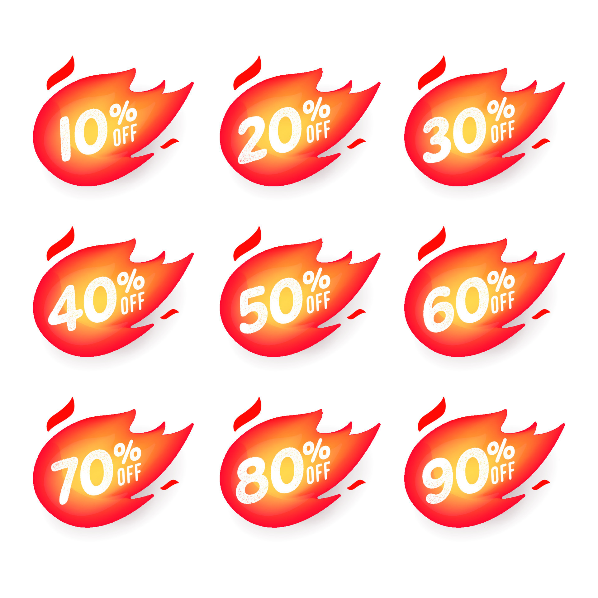 Special Offer Discount Label With Different Sale Percentage 10 20 30 special-offer-discount-label-with-different-sale-percentage-10-20-30