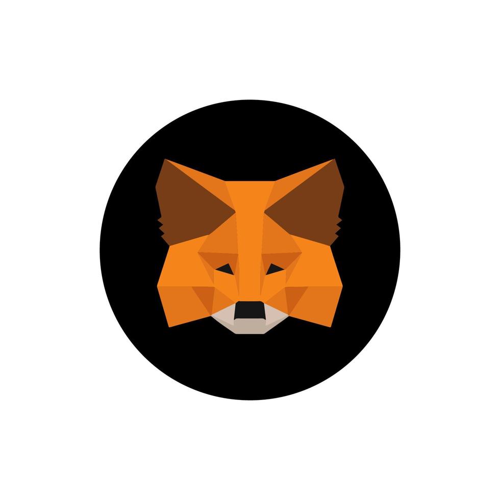 MetaMask crypto wallet for Defi, Web3 Dapps and NFTs icon isolated on white background. 13481615 ...