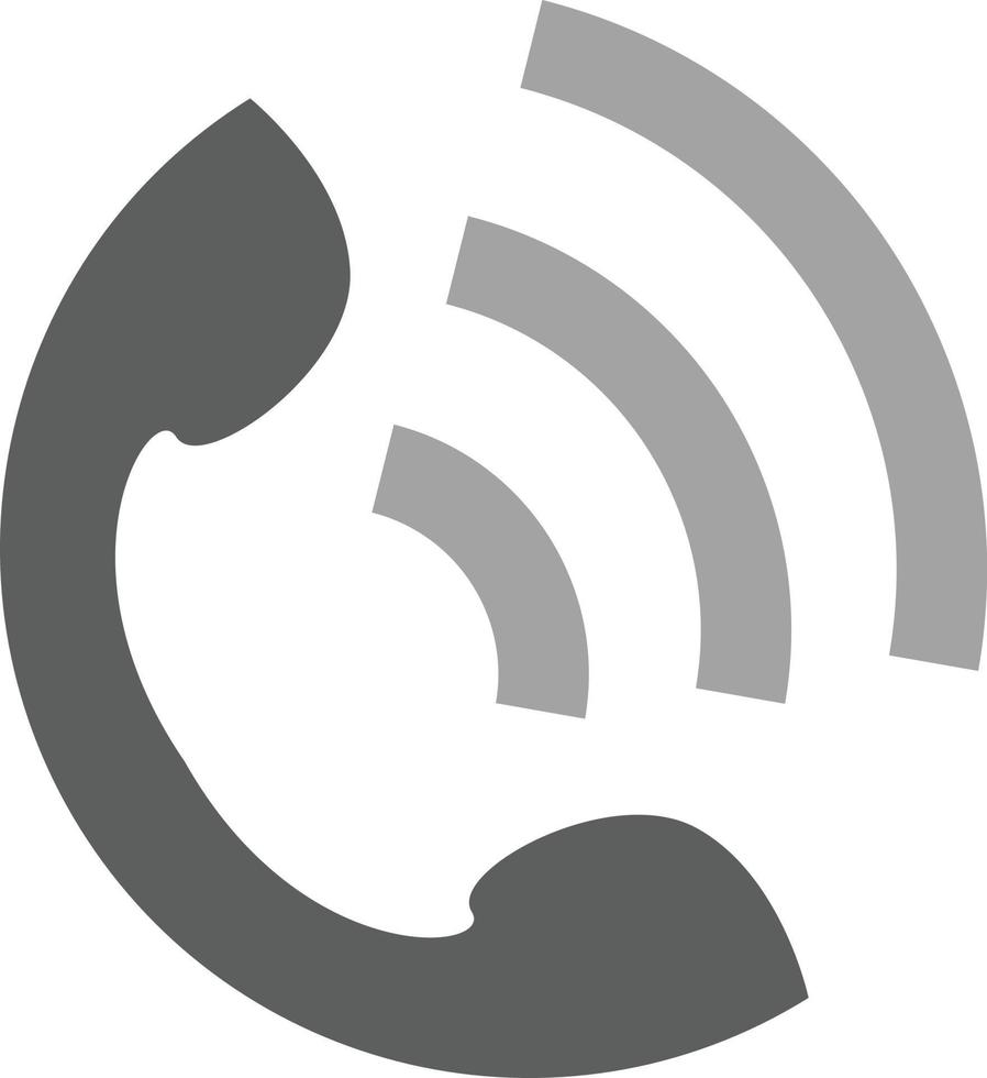 Phone call, illustration, vector on a white background 13484779 Vector ...