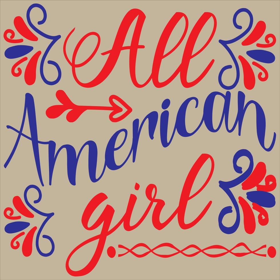All American Girl 13486289 Vector Art At Vecteezy 8585