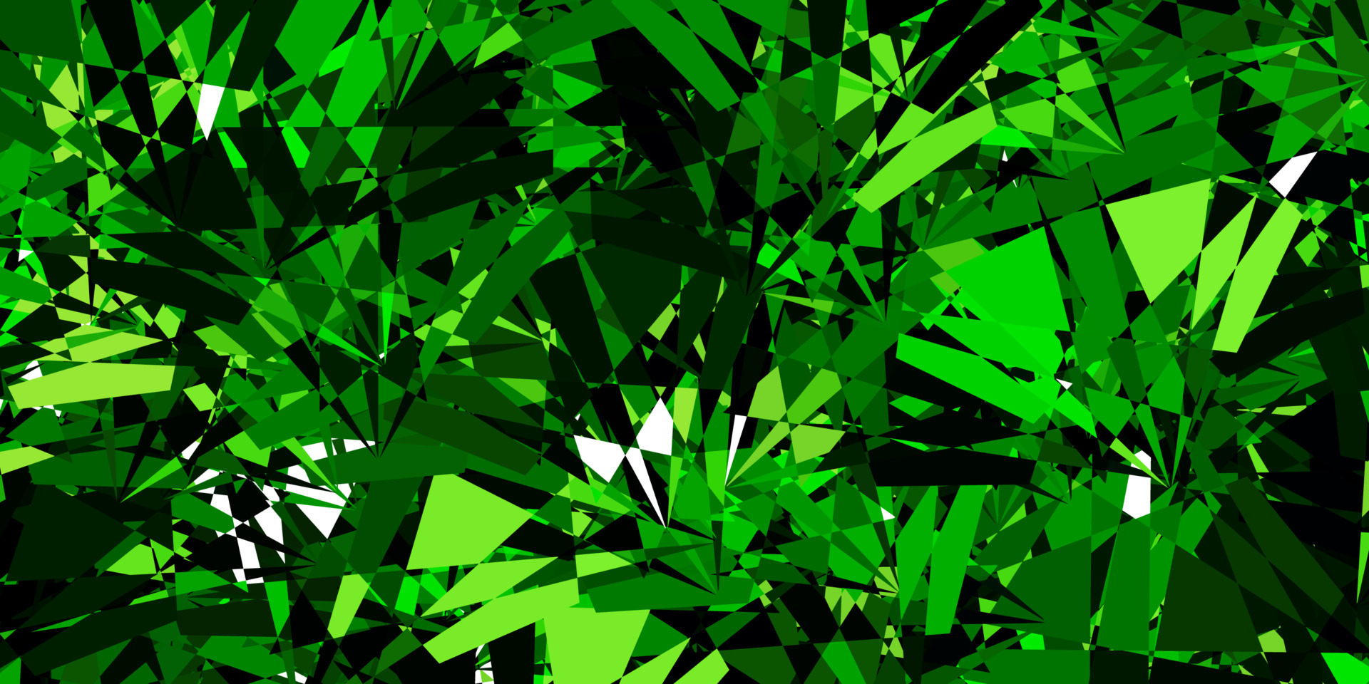 Dark Green Vector Pattern With Polygonal Shapes 13487241 Vector Art At