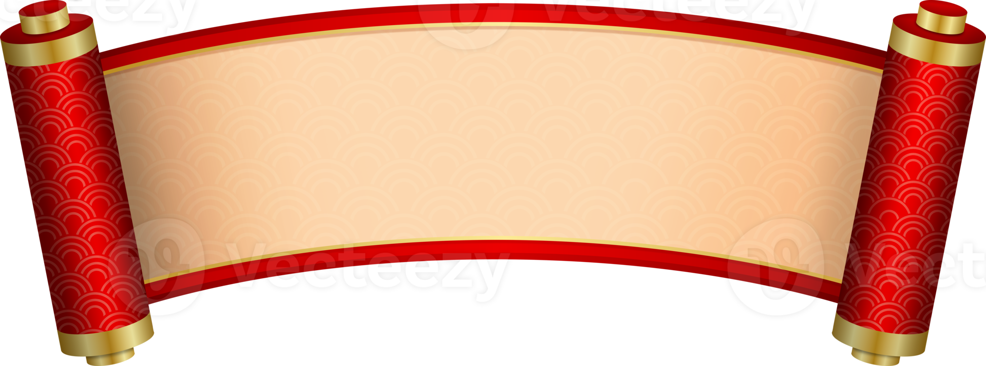 Chinese red paper scroll 13490734 PNG Chinese red paper scroll 13490734 PNG