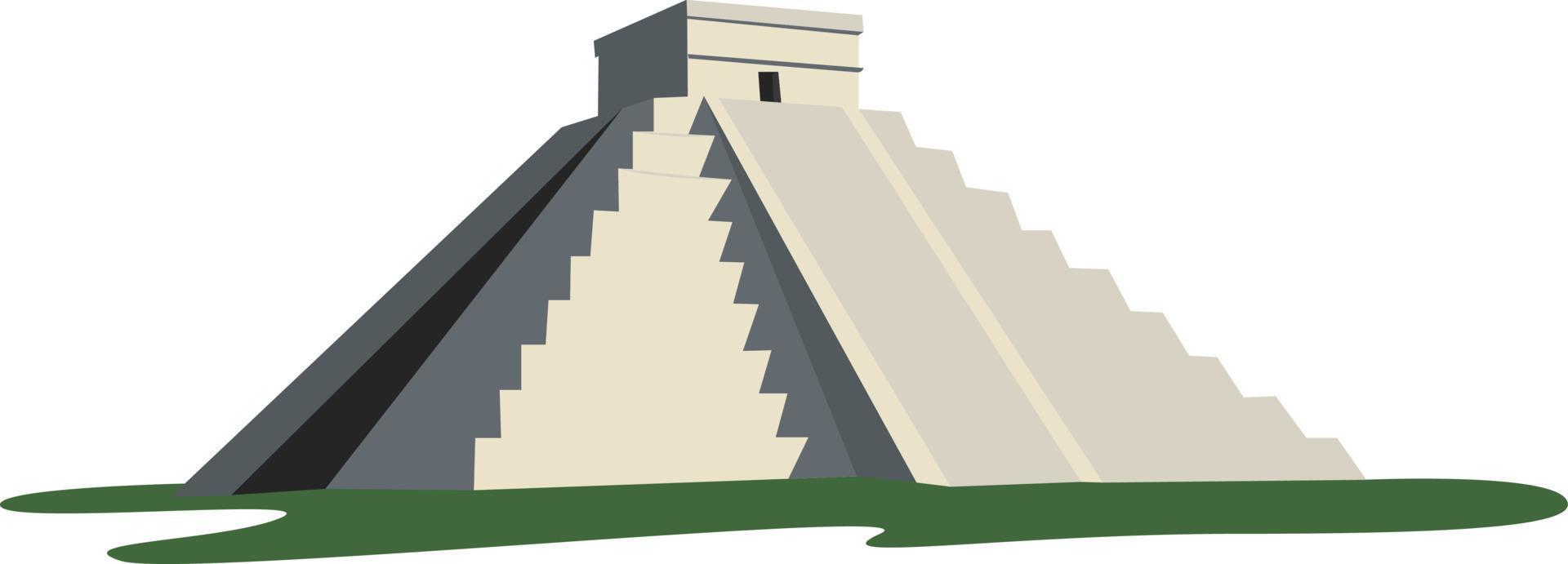 Mayan Temple Illustration Vector On White Background 13493021 Vector