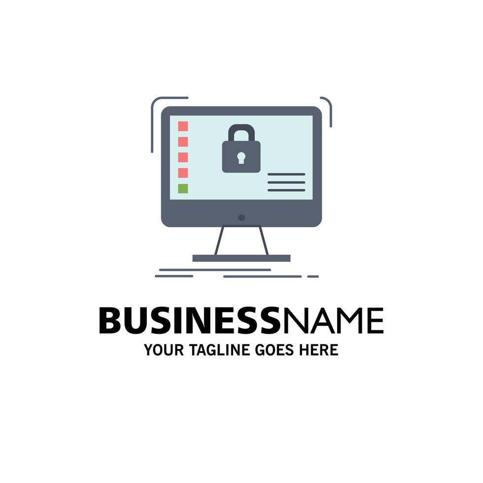 Secure Protection Safe System Data Flat Color Icon Vector 13494279 Vector Art At Vecteezy