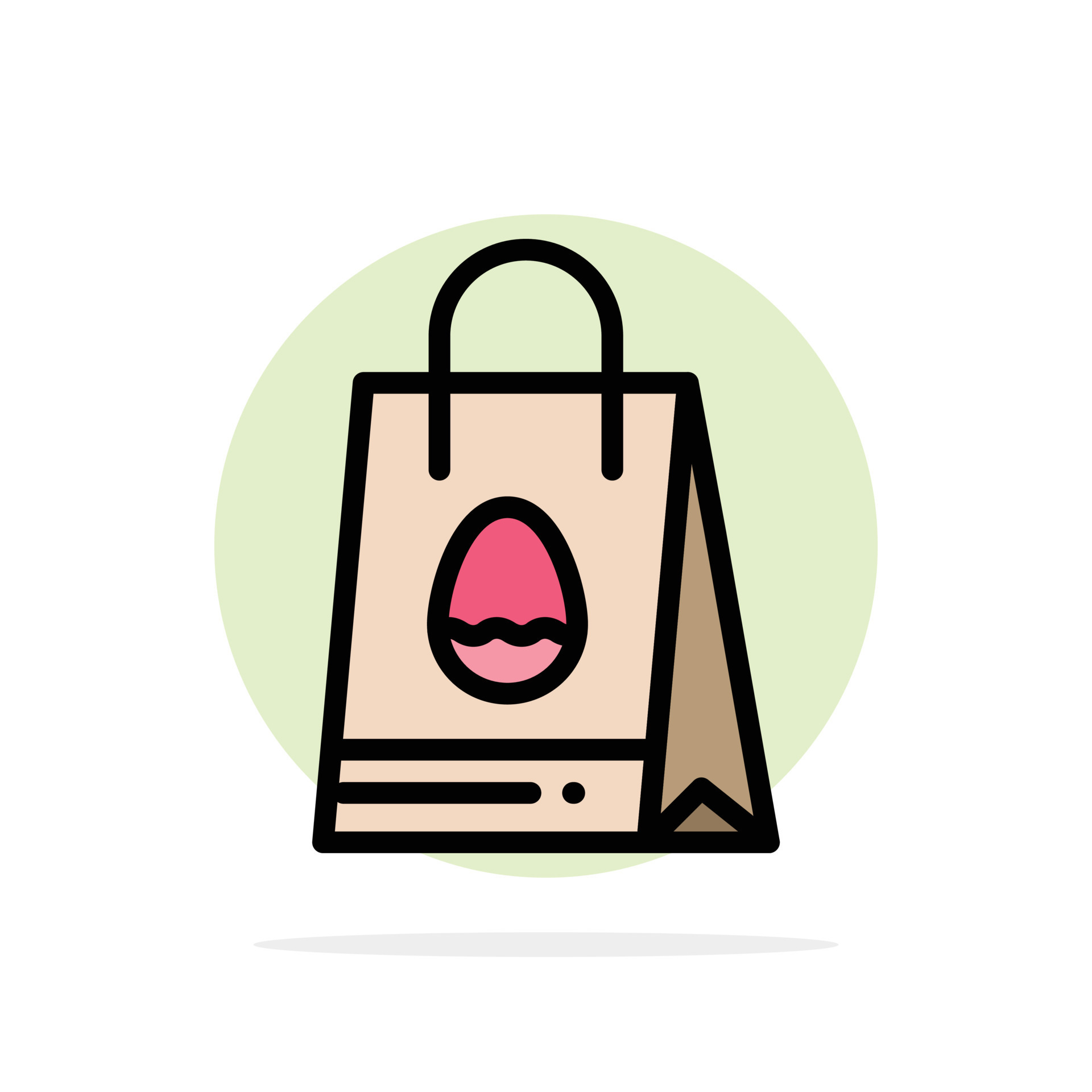 Database Distributed Connection Network Computer Flat Color Icon Vector