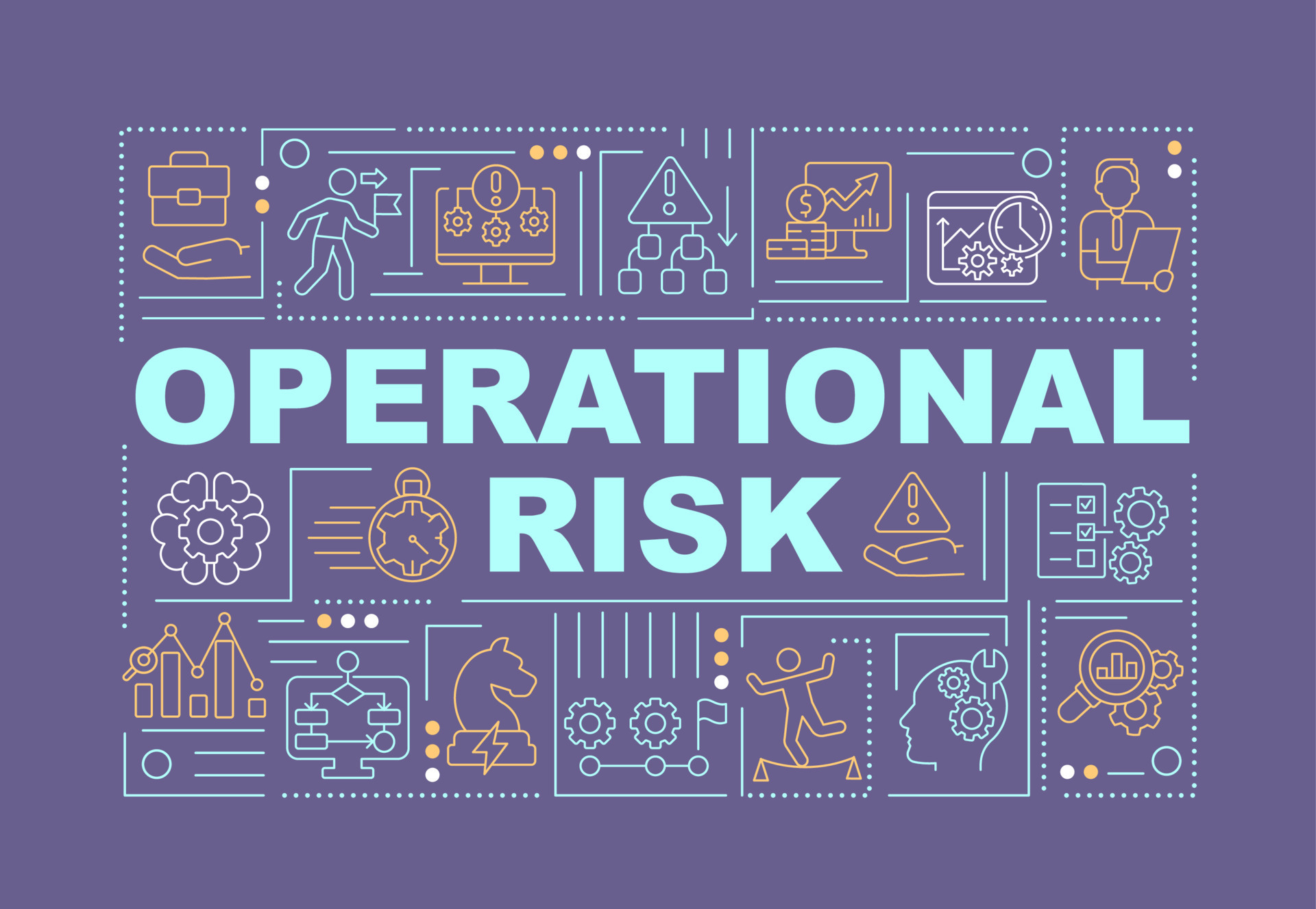 Operational risk word concepts dark purple banner. Business financial ... Operational risk word concepts dark purple banner. Business financial ...