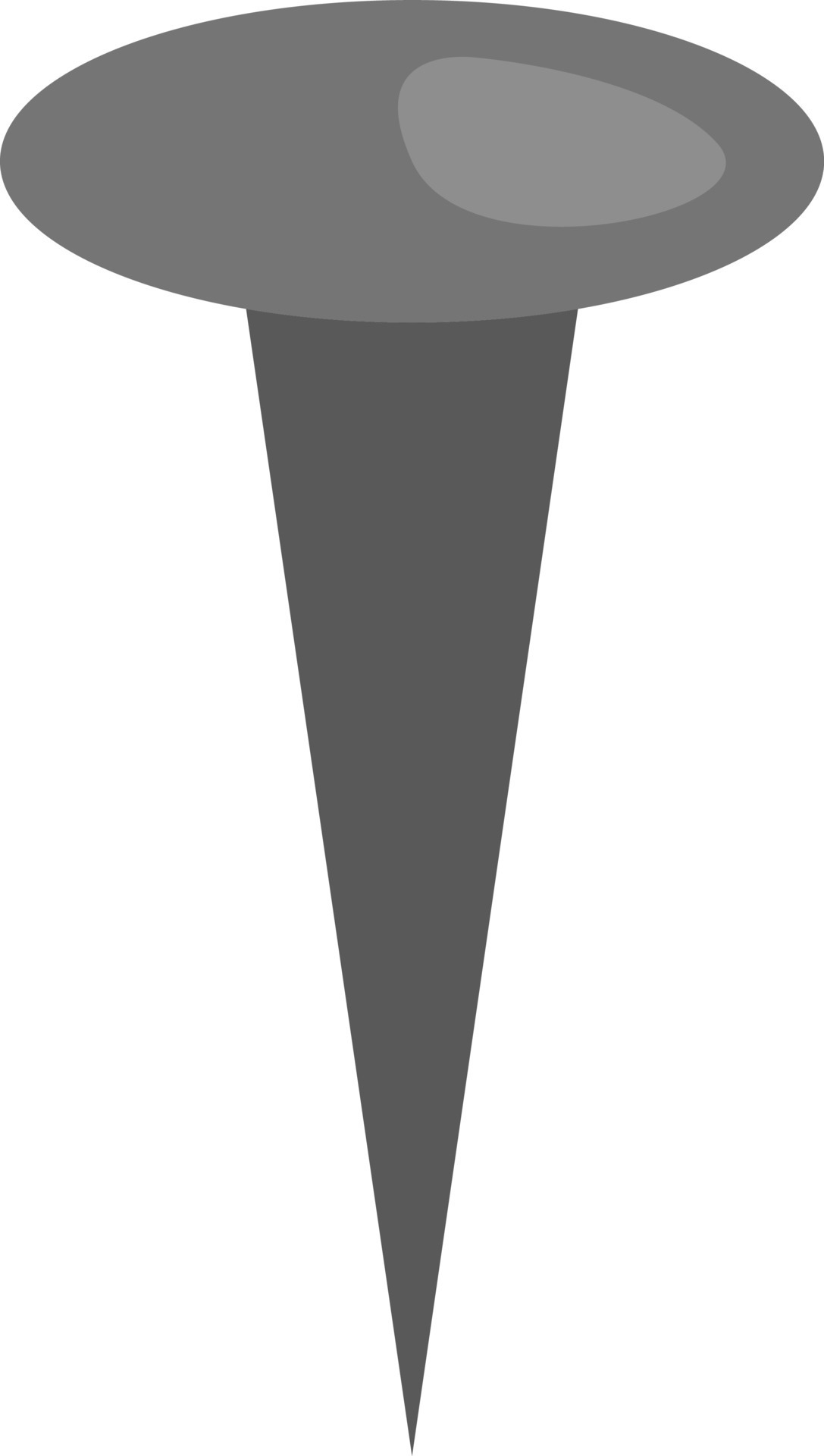 Construction pin, illustration, vector on a white background. 13501967 ...