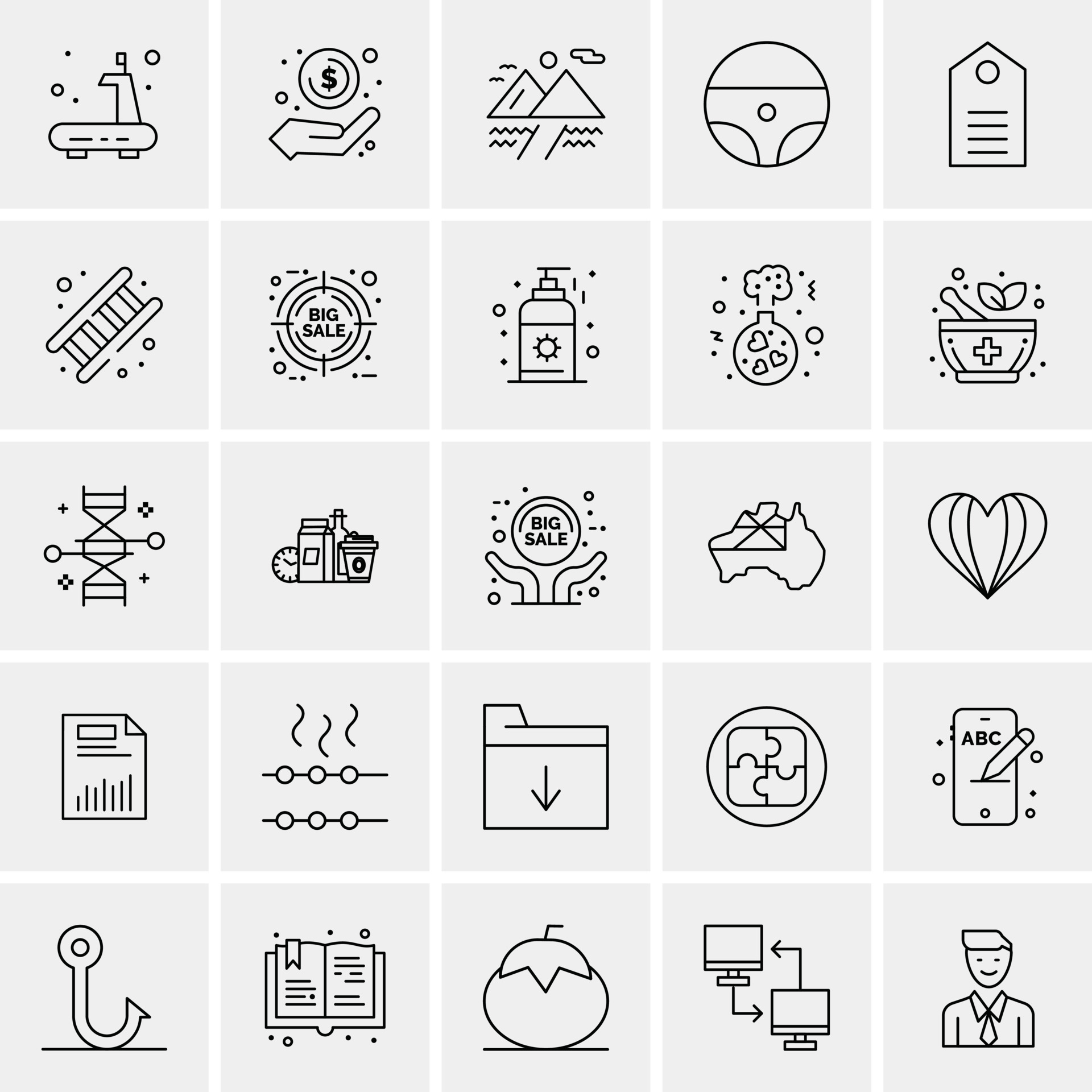 Career Path Career Dream Success Focus Business Flat Line Filled Icon Vector Banner Template ...