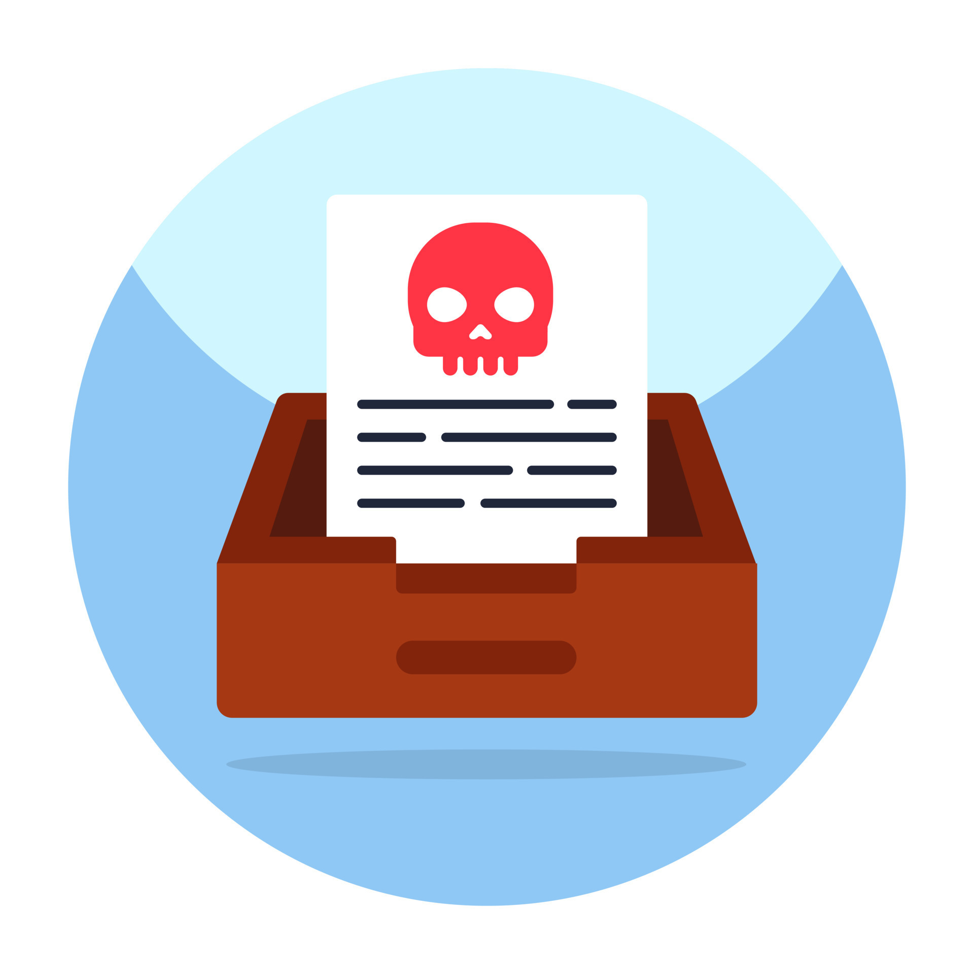 Trendy Design Icon Of File Hacking 13506113 Vector Art At Vecteezy
