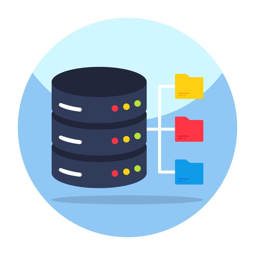 A unique design icon of server connection 13506150 Vector Art at Vecteezy