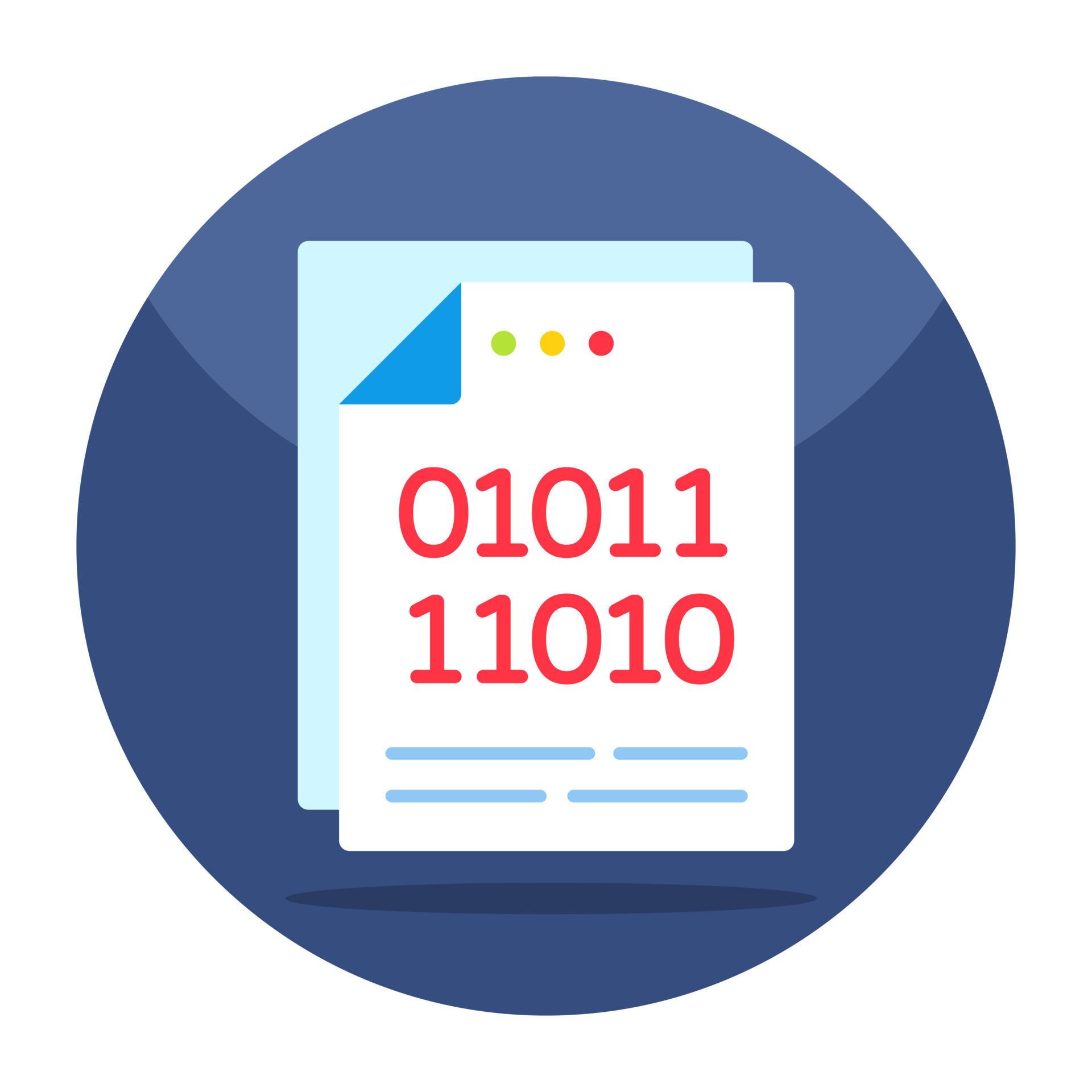 An Editable Design Icon Binary File 13506214 Vector Art At Vecteezy