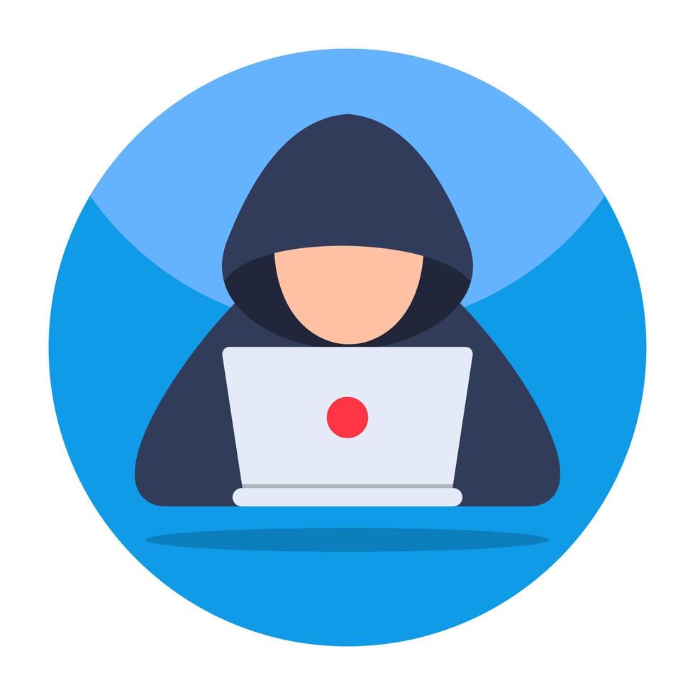Modern design icon of hacker 13506327 Vector Art at Vecteezy