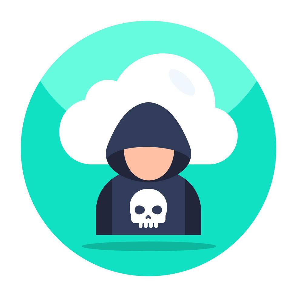 Modern design icon of hacker 13506358 Vector Art at Vecteezy