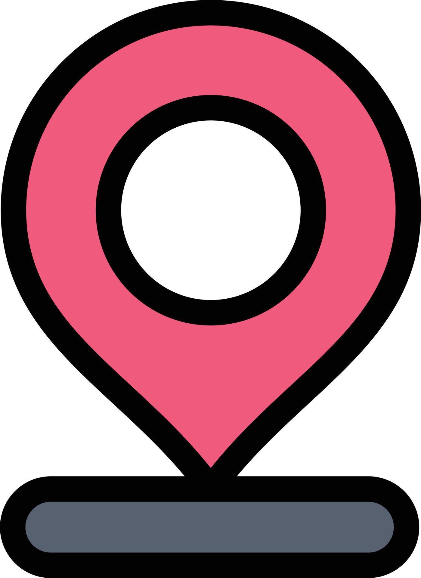 Location Map Marker Pin Flat Color Icon Vector Icon Banner Template 13506532 Vector Art At Vecteezy