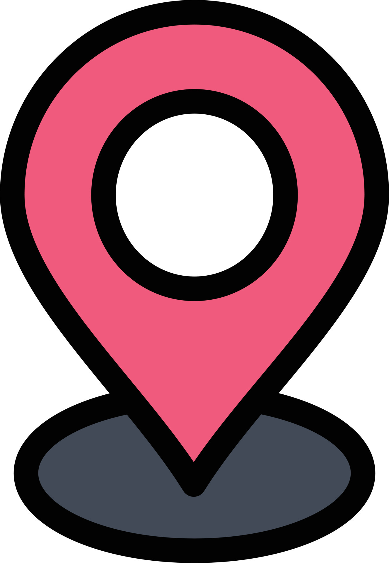 Location Map Marker Pin Flat Color Icon Vector Icon Banner Template 13507660 Vector Art At Vecteezy