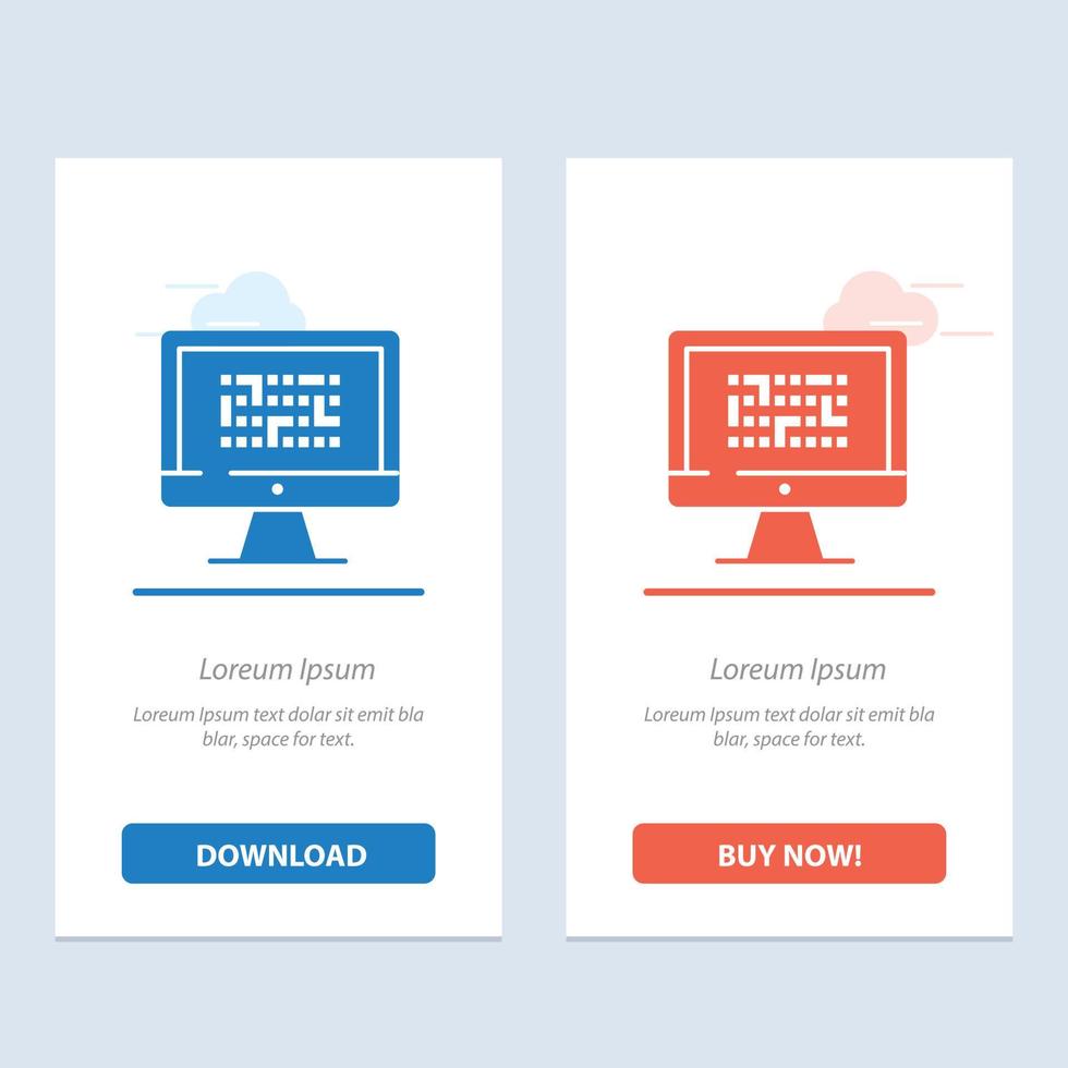 Cryptography Data Ddos Encryption Information Problem Blue And Red