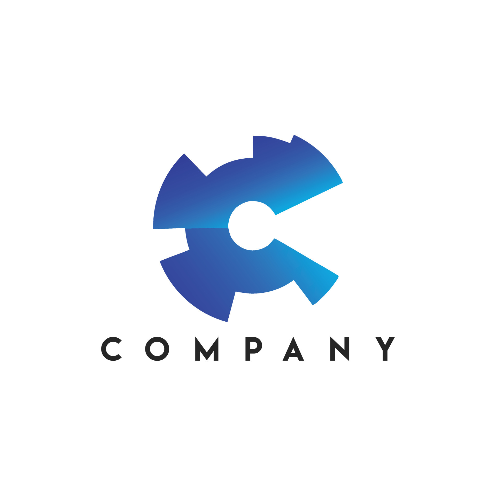 logotipo de la letra c del gráfico, logotipo de la letra c 13511037 Vector en Vecteezy