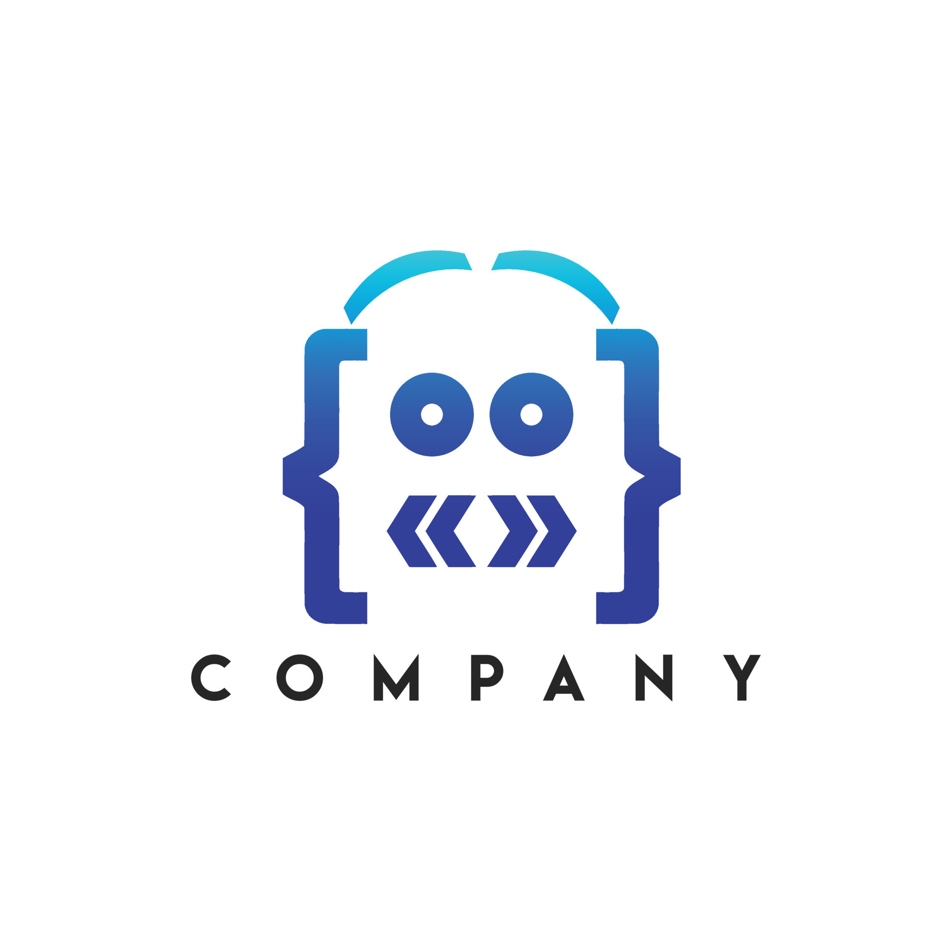 Code Bot Development Logo Coding Bot Or Bot Coding Digital Code Logo 13511046 Vector Art At