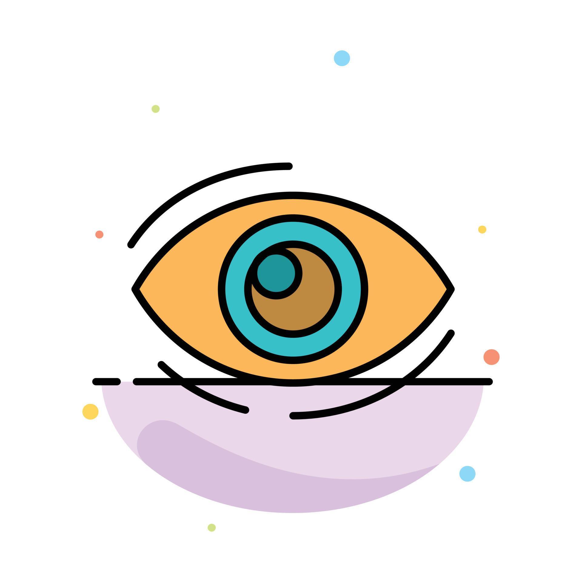 Eye Find Look Looking Search See View Abstract Flat Color Icon Template ... Eye Find Look Looking Search See View Abstract Flat Color Icon Template ...