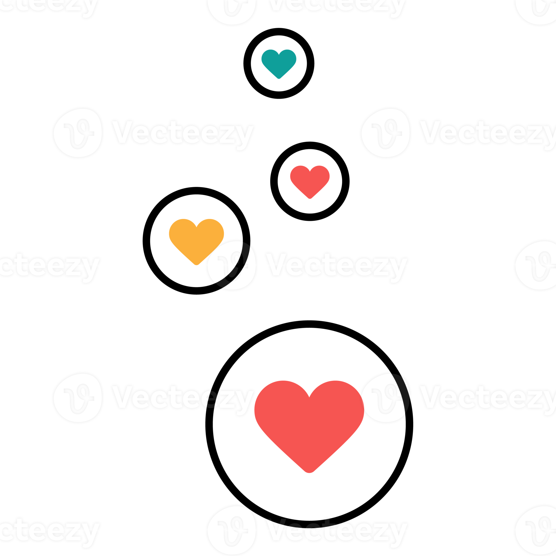 Love Like Notification Heart Button 13516075 Png