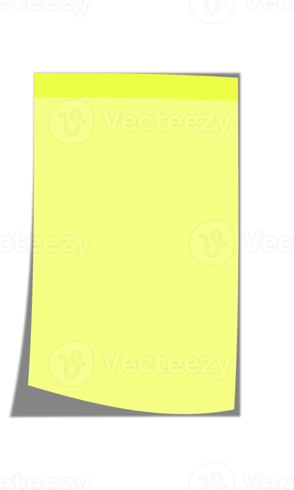 Digital Sticky Notes Torn Paper 13517135 Png