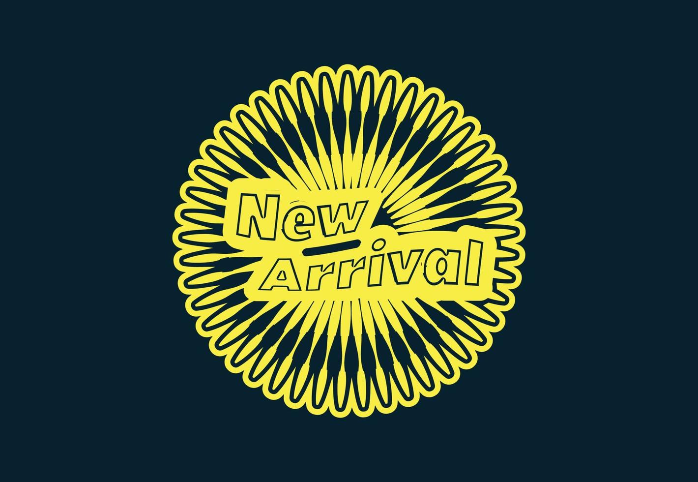 New arrival logo and sticker design template 13522458 Vector Art at ... New arrival logo and sticker design template 13522458 Vector Art at ...