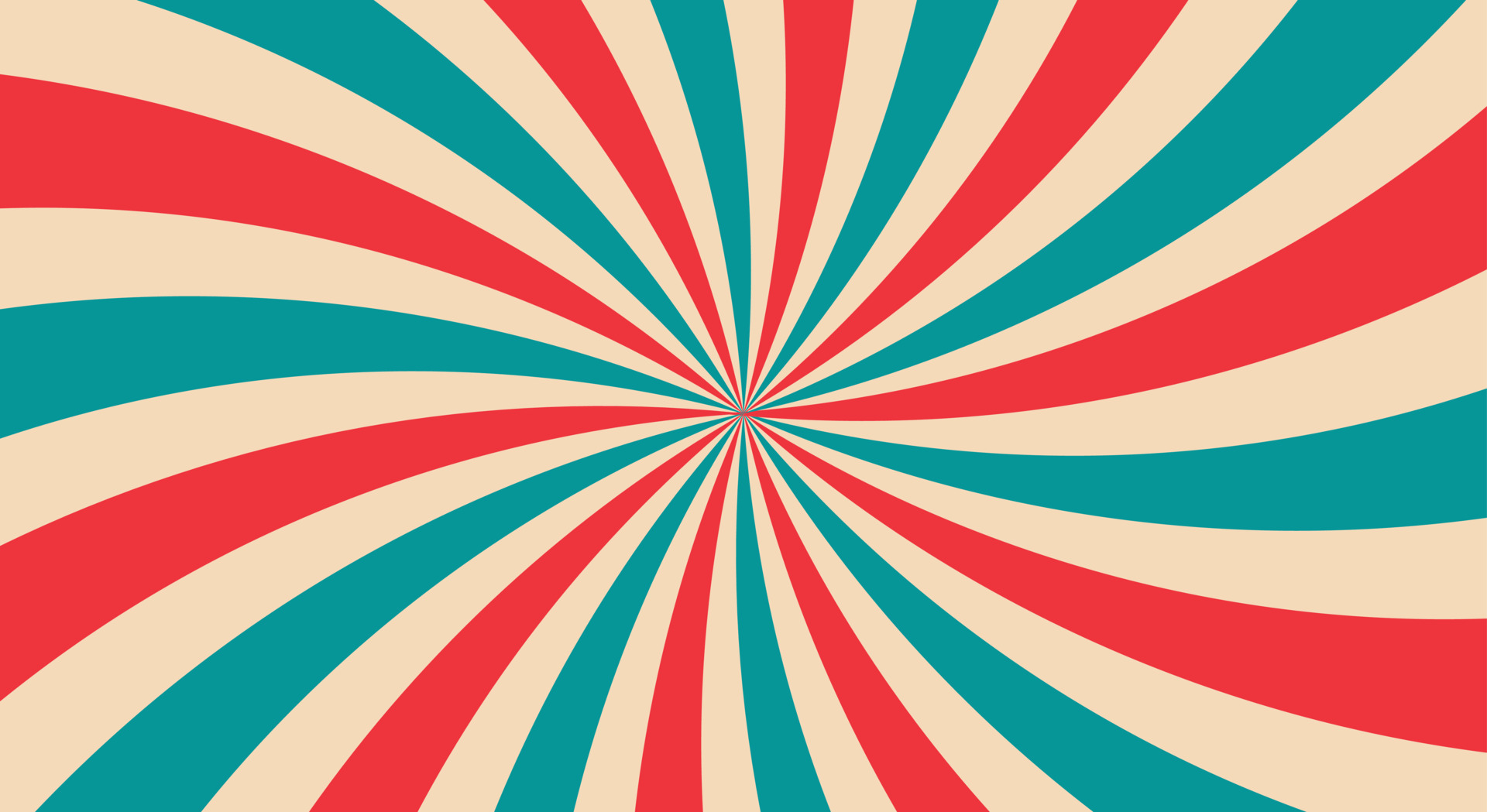 Retro Background With Curved Sunburst Or Sun Burst Retro Background