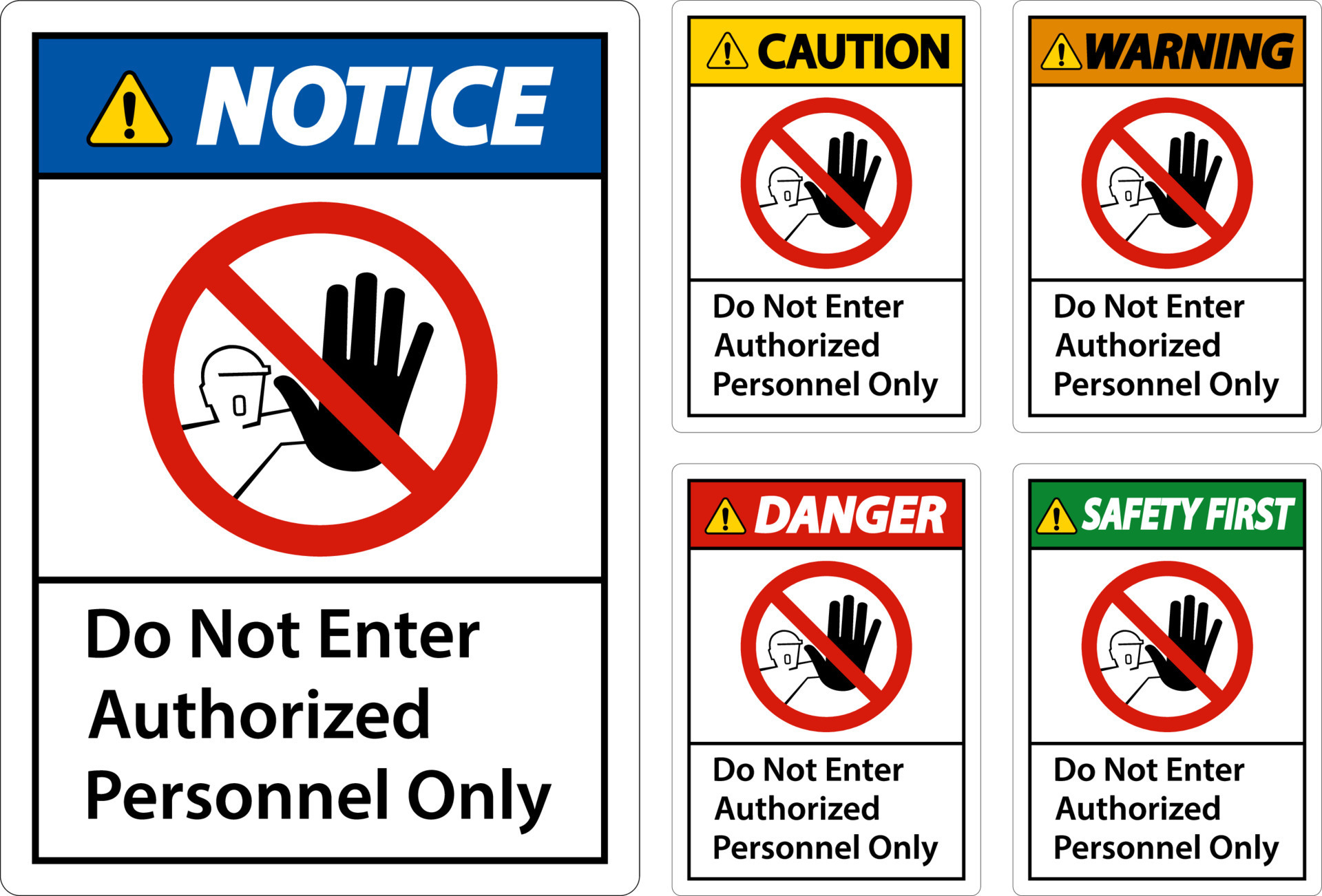 Do Not Enter Authorized Personnel Only Sign 13527809 Vector Art at Vecteezy Do Not Enter Authorized Personnel Only Sign 13527809 Vector Art at Vecteezy