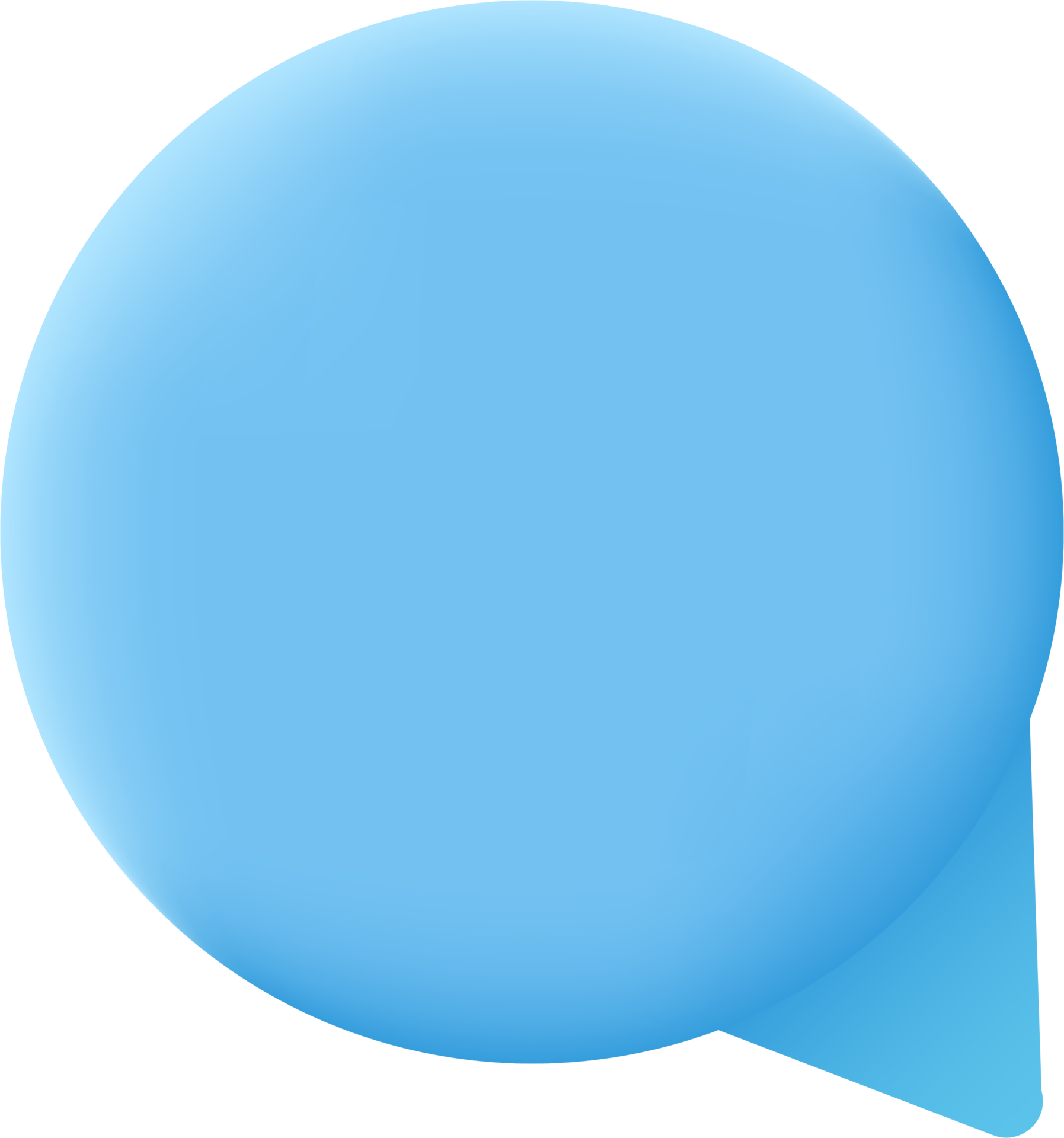 3D speech bubble illustration. 13528767 PNG