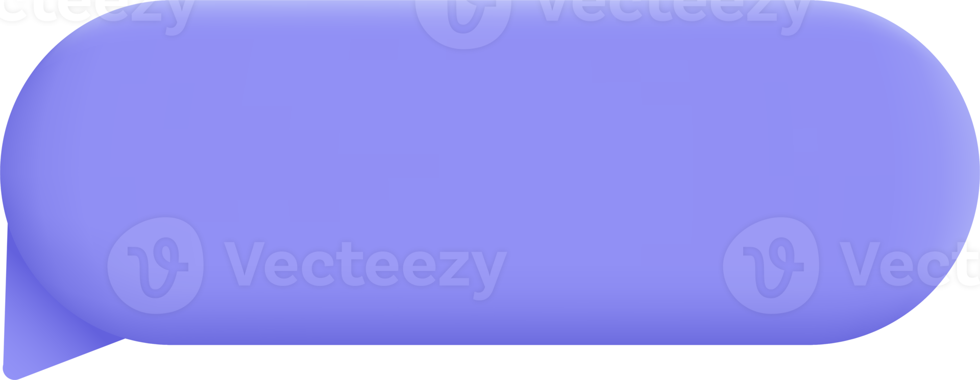 3D speech bubble illustration. 13528771 PNG