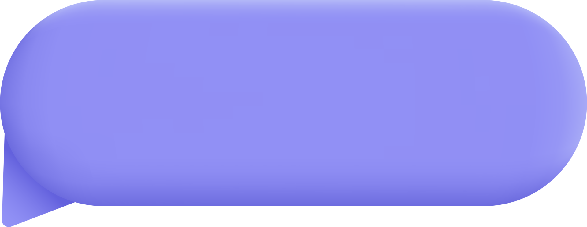 3d Speech Bubble Illustration 13528771 Png
