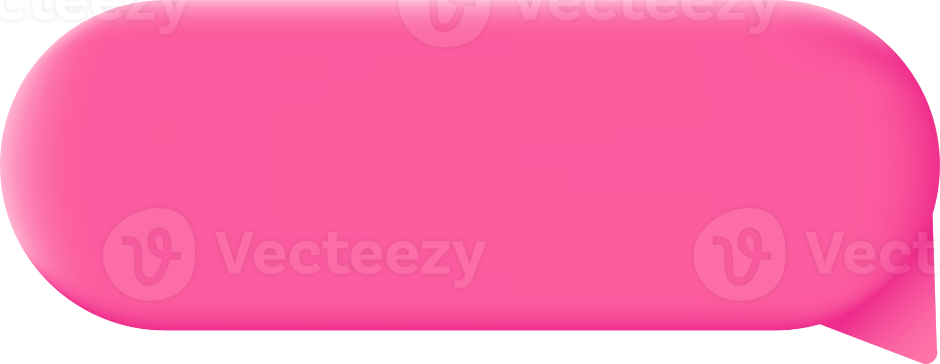 3D speech bubble illustration. 13528772 PNG