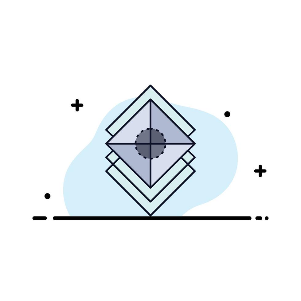 Arrange Design Layers Stack Layer Flat Color Icon Vector 13531547 Vector Art At Vecteezy