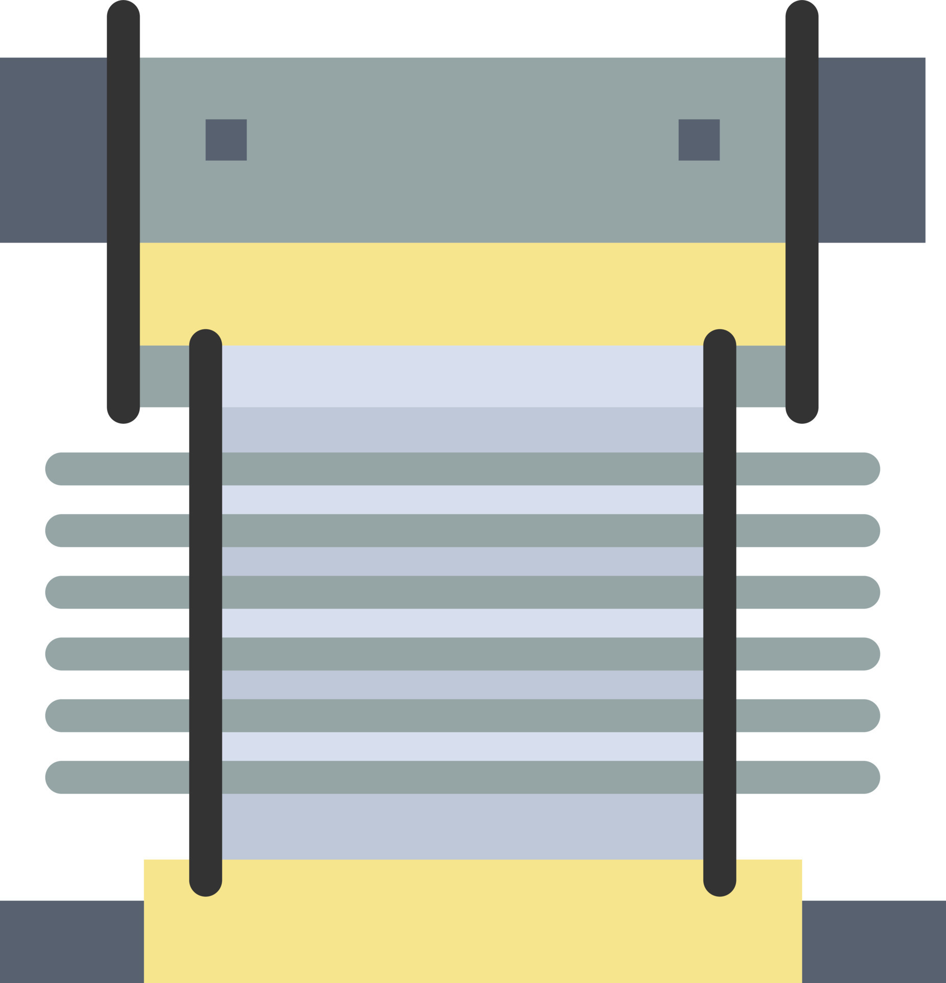 Computer Cooler Cooling Cpu Fan Flat Color Icon Vector Icon Banner Template Vector Art