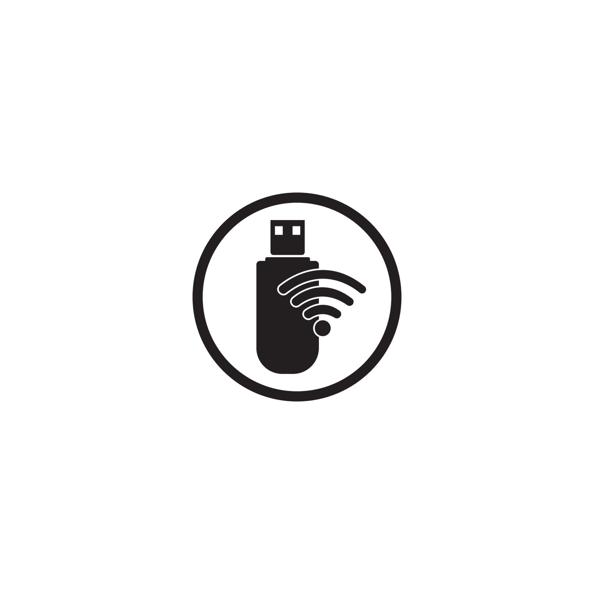 Usb Symbol Logo Vector Icon 13542094 Vector Art At Vecteezy