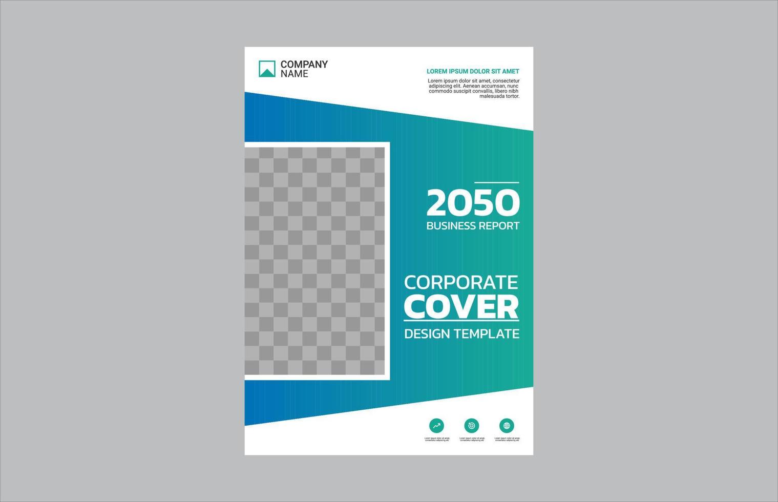 Creative Corporate Book Cover Design 13543072 Vector Art At Vecteezy