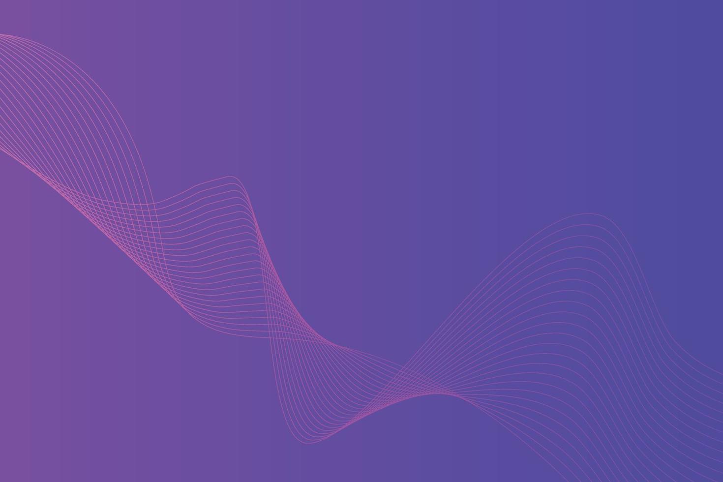 Abstract Background With Colorful Wavy Lines Abstract Blue Purple Gradient Background Design