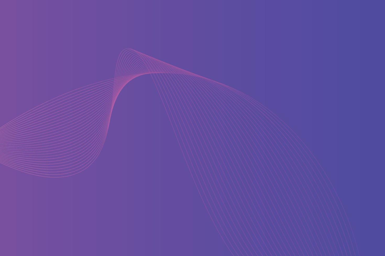 Abstract Background With Colorful Wavy Lines Abstract Blue Purple Gradient Background Design