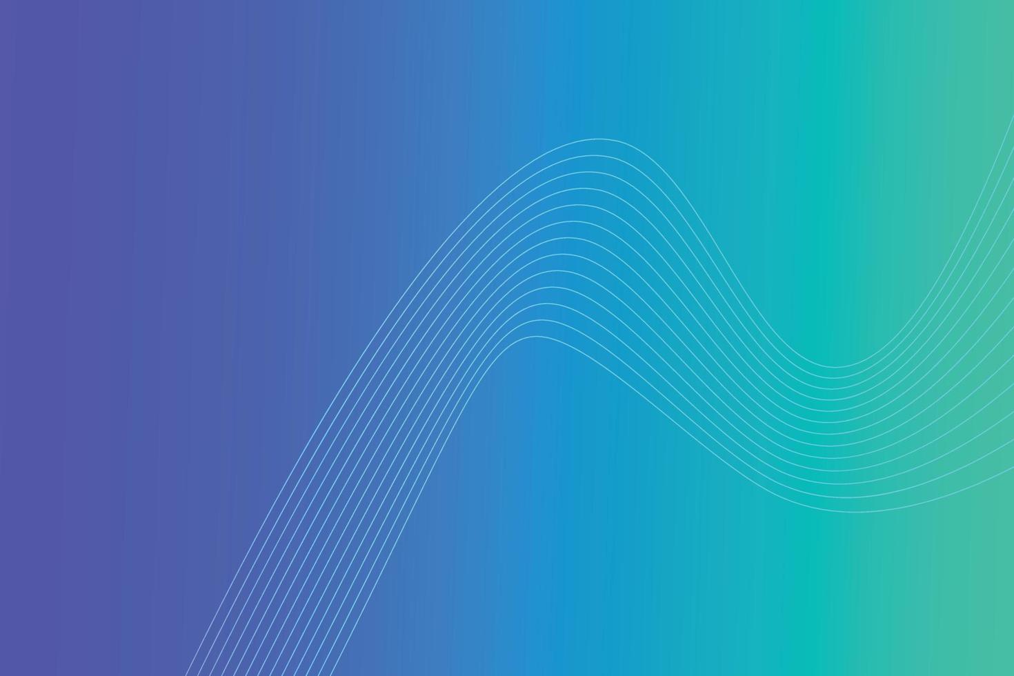Abstract Line Wave Linear Gradient Background Modern Colorful Wavy