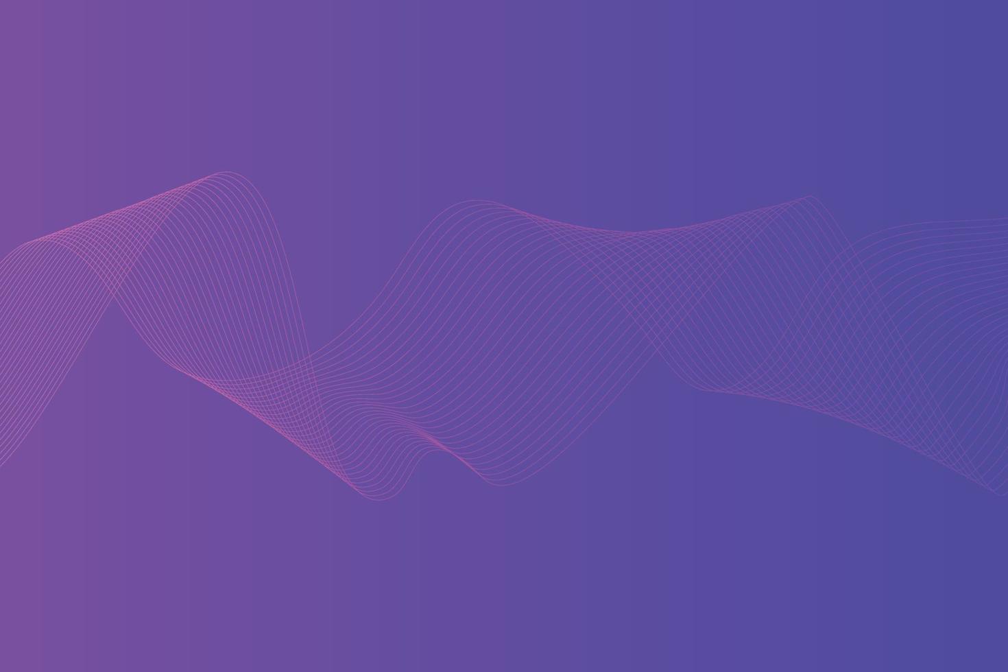 Abstract Background With Colorful Wavy Lines Abstract Blue Purple Gradient Background Design