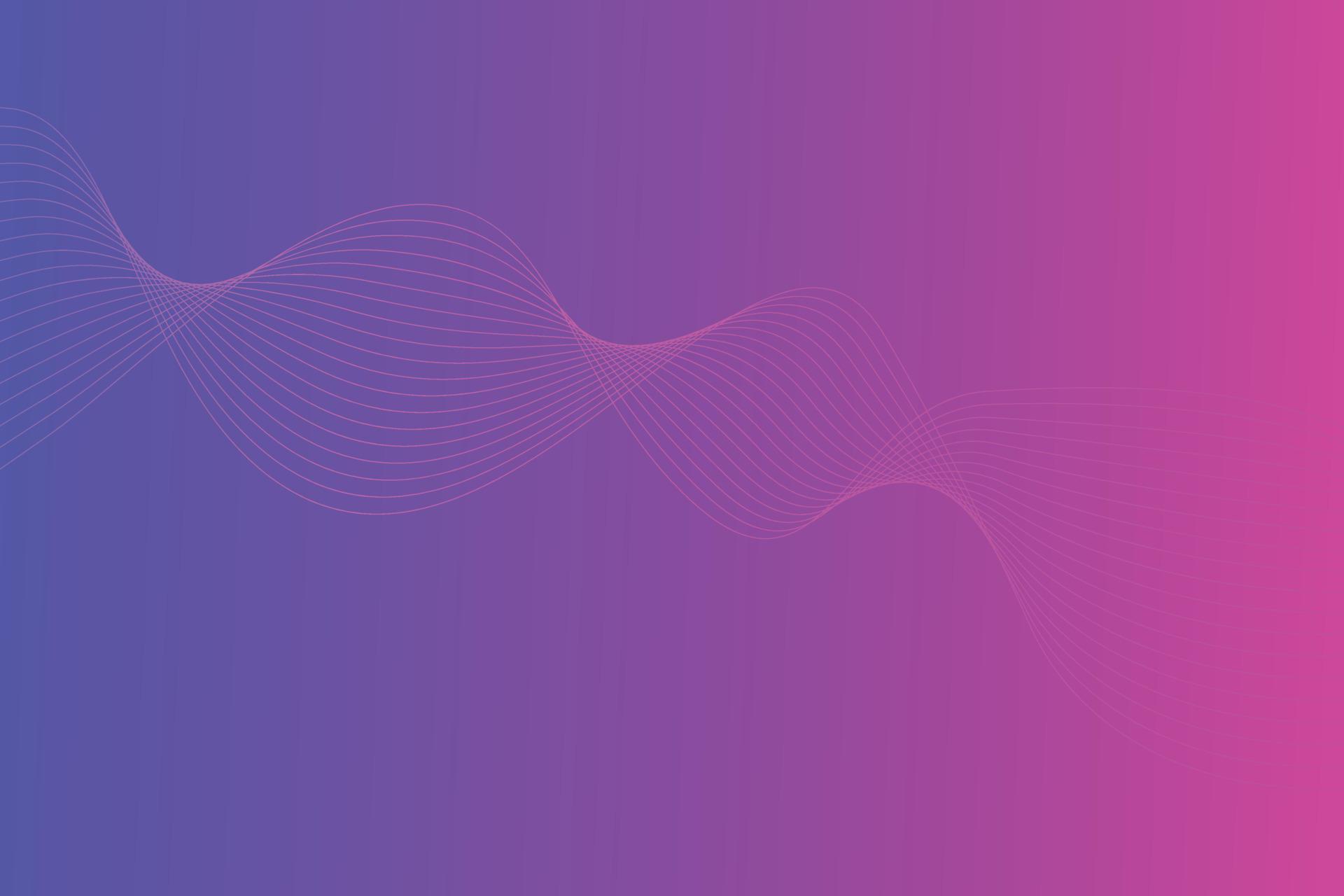Abstract Line Wave Linear Gradient Background Modern Colorful Wavy