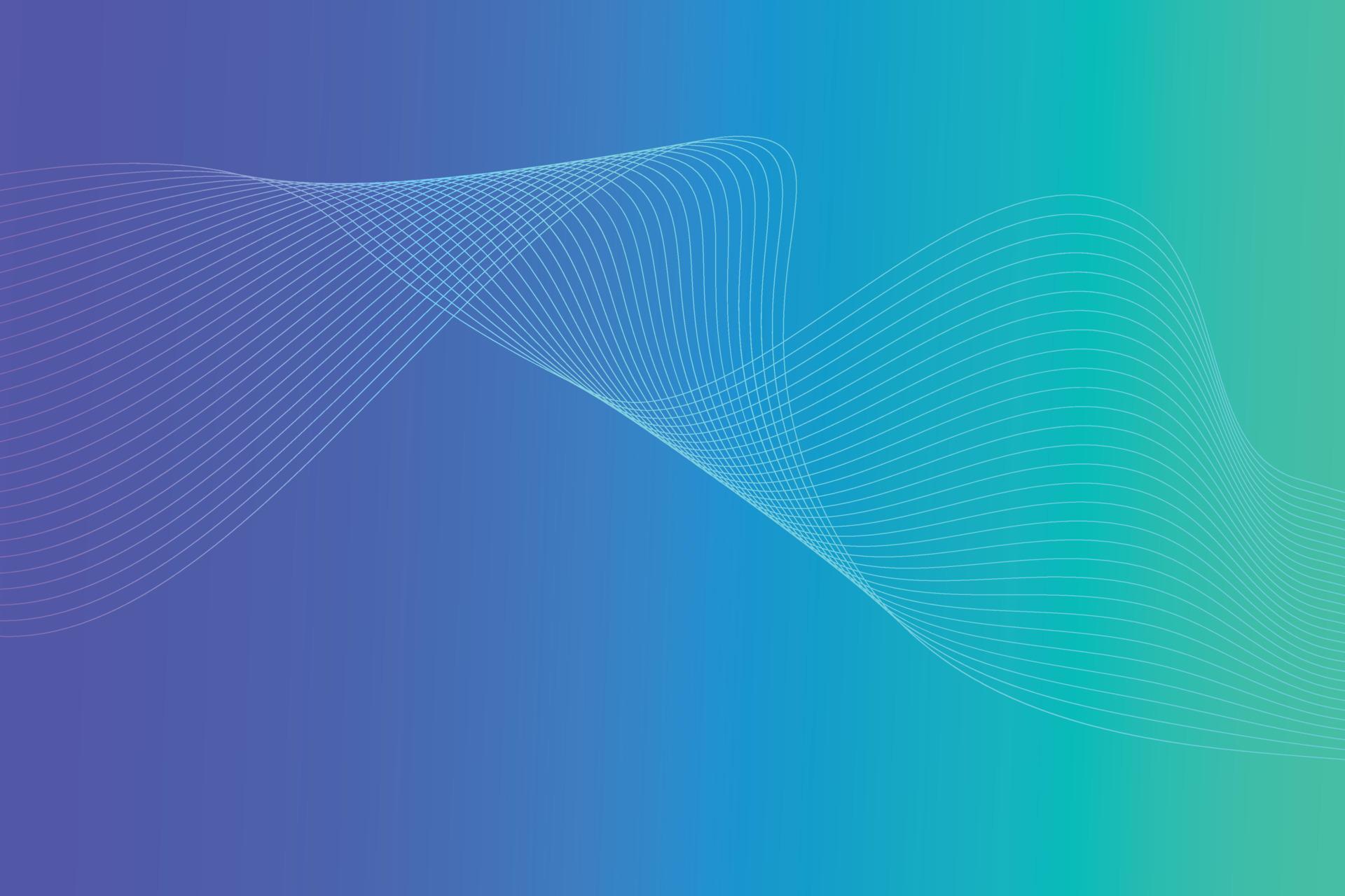 Abstract line wave linear gradient background. Modern colorful wavy line abstract background ...