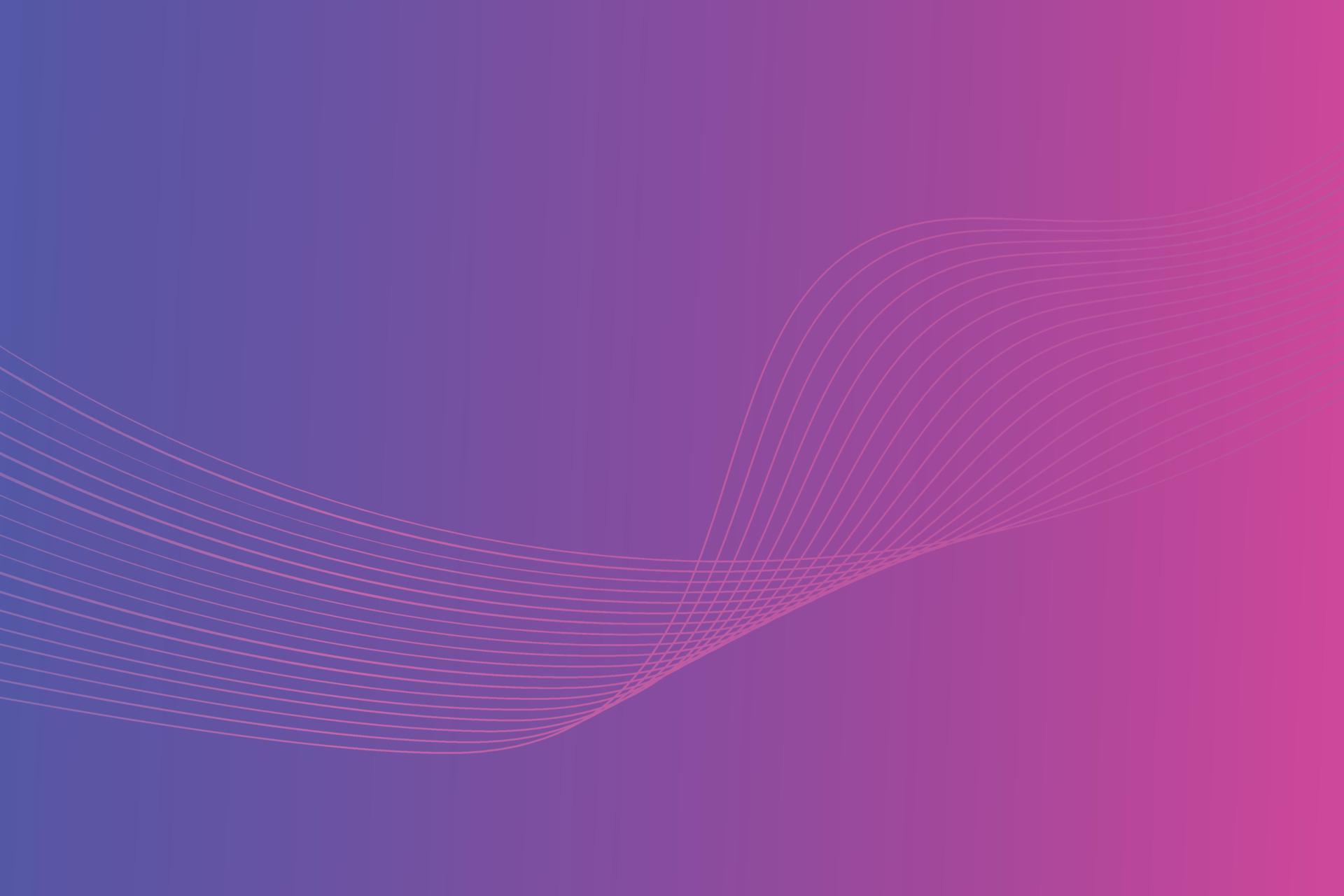 Abstract Line Wave Linear Gradient Background Modern Colorful Wavy