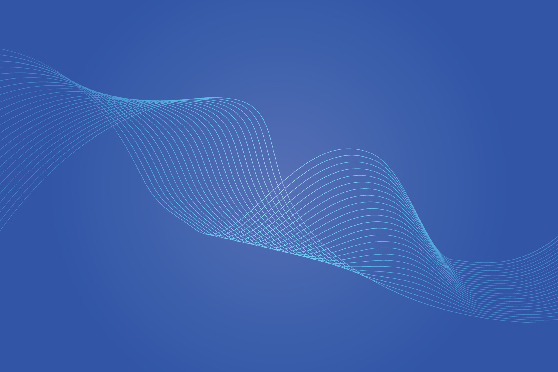 Abstract Line Wave Blue Gradient Background Modern Colorful Wavy Line