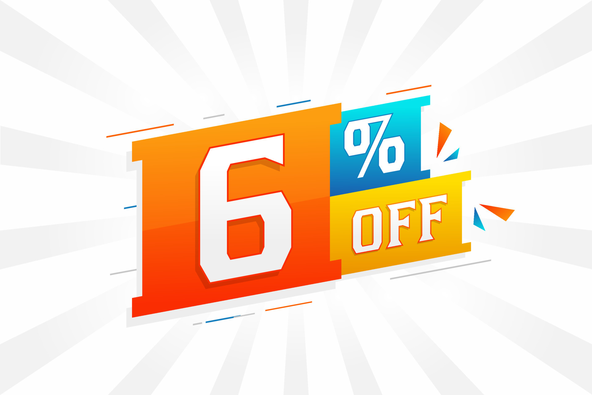 6 Percent Off 3D Special Promotional Campaign Design 6 Of 3D Discount 6 Percent Off 3D Special Promotional Campaign Design 6 Of 3D Discount
